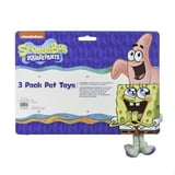 SpongeBob SquarePants for Pets 3 Piece Squidward, Plankton, and Mr ...