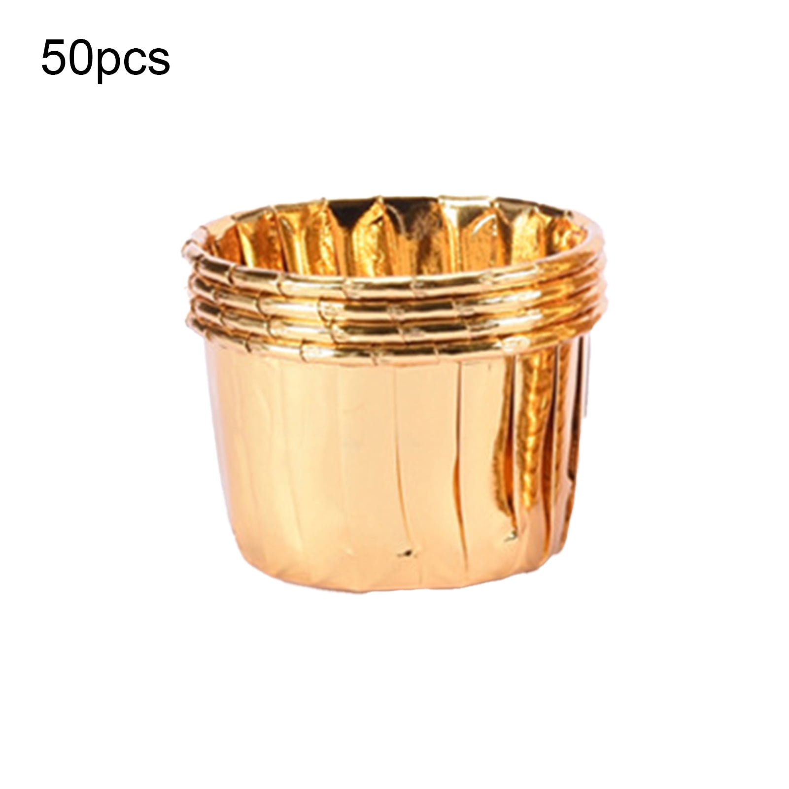 HEVIRGO 50Pcs DIY Thicken Paper Muffin Cup Cake Wrappers Cupcake Liner ...