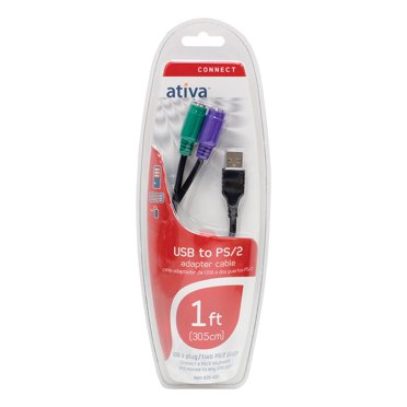 USB Mouse to PS/2 Port Adapter - Walmart.com