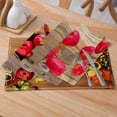 1 Pc Valentine's Day Home Furnishing Decoration Placemat White Linen ...