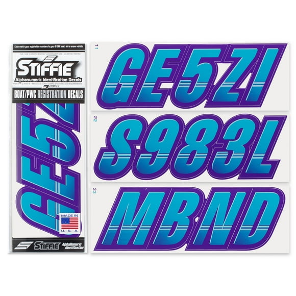 Boat Decal Numbers