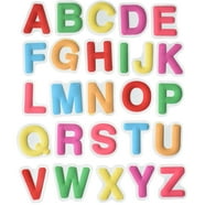 Colorful Letter Magnets, 26 ABC Alphabet Refrigerator Magnets (BPA Free ...