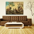 Francisco Goya Painting Art Print The Fight At The Venta Nueva Canvas Art Print Frame Wall Art ...