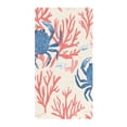 BZSMCE Soft Fitted Cotto for In Blue Crab Pattern 39*27/52*28in ...