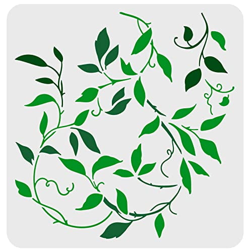 Ivy Stencil Template
