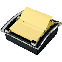 Post-it® Pop-Up Note Dispenser, 3" x 3", Black/Clear - Walmart.com