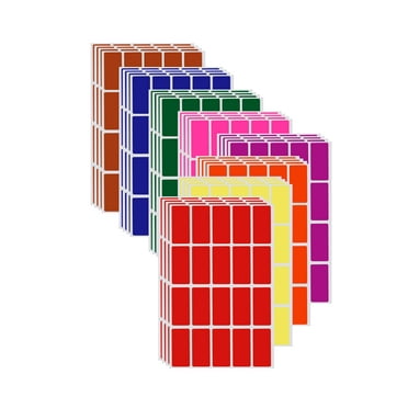 Royal Green Color Coding Labels 1/2"- 13mm Yellow Colored dot Label in ...