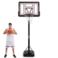 Spalding NBA 44" Eco-Composite Telescoping Portable Hoop System ...