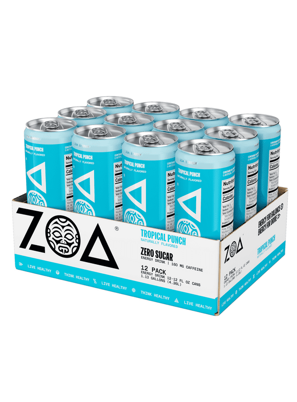ZOA Energy Drinks in Energy Drinks - Walmart.com