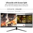 Z-EDGE UG30 30-Inch Curved Gaming Monitor 200Hz 1ms 21:9 Ultrawide ...