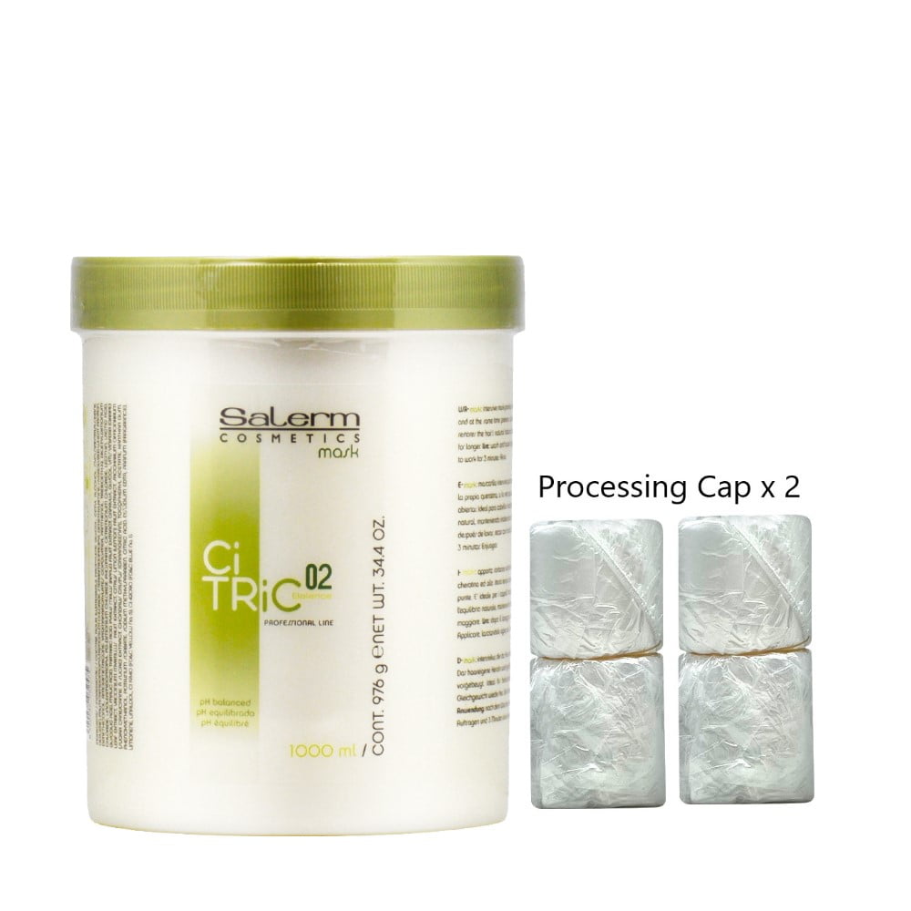 Salerm Citric Balance Mask 34.4oz + Processing Cap (2 Packs) - Walmart.com
