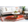 Rugs.com Amaya Collection Rug – 9' x 12' Terracotta Medium Rug Perfect ...