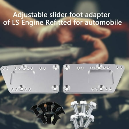 ZAJAIO Universal Engine Swap Bracket SBC LS Conversion Motor Mount ...