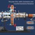 Ylutex Space Station Spaceship Building Block Set with LED Lights ...