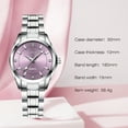 Women Watch Quartz Lady Wristwatch with Solid Stainess Steel Band ...