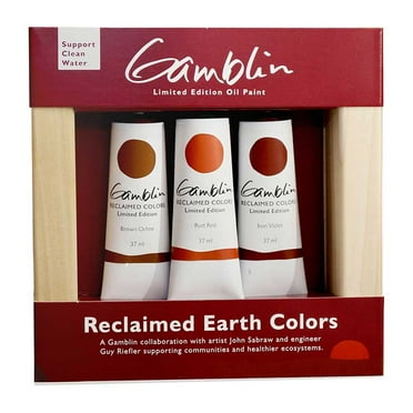 Gamblin Artists' Oil Color Paints - Introductory Art Supplies Set ...