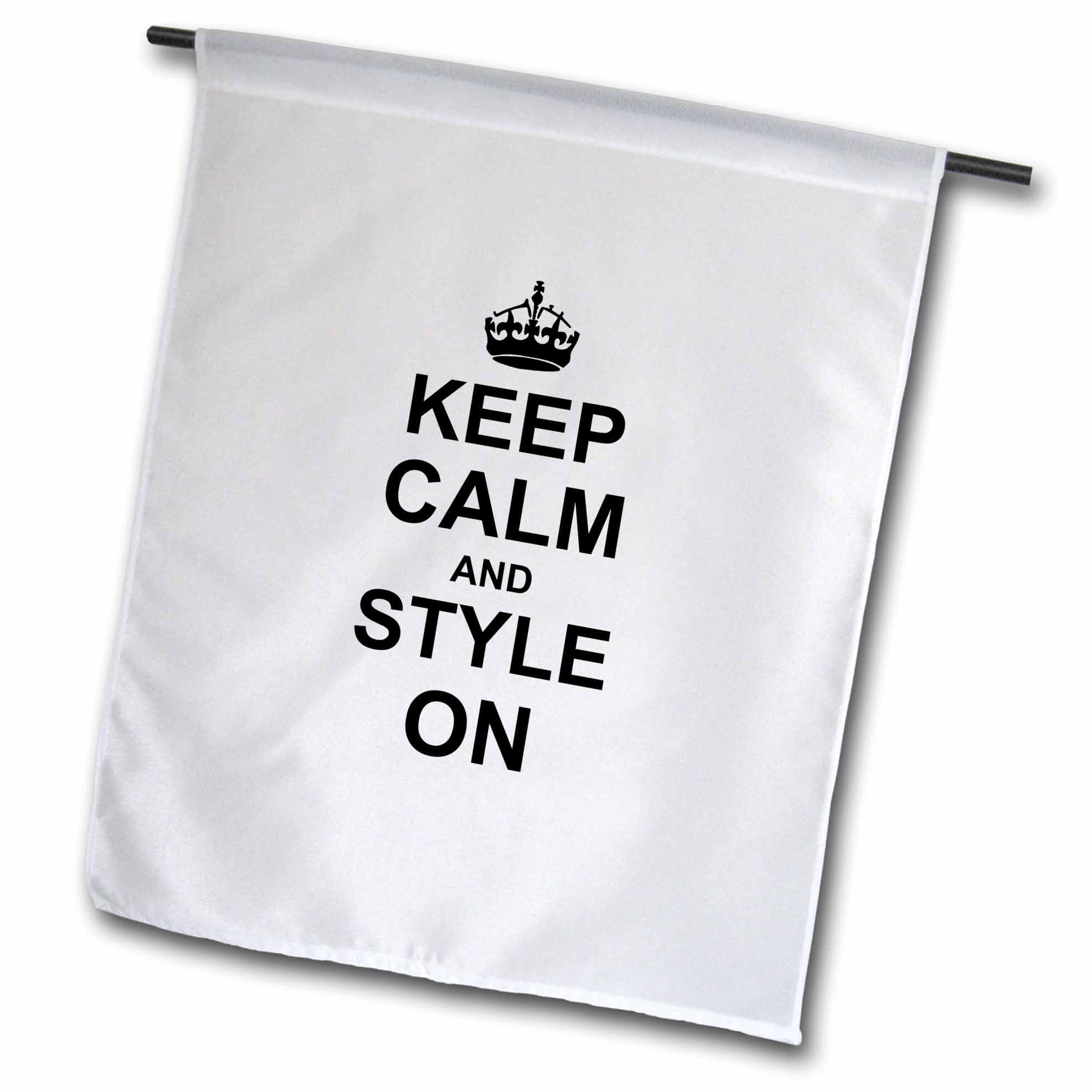 3dRose Keep Calm and Style on - carry on styling - fashion stylist ...
