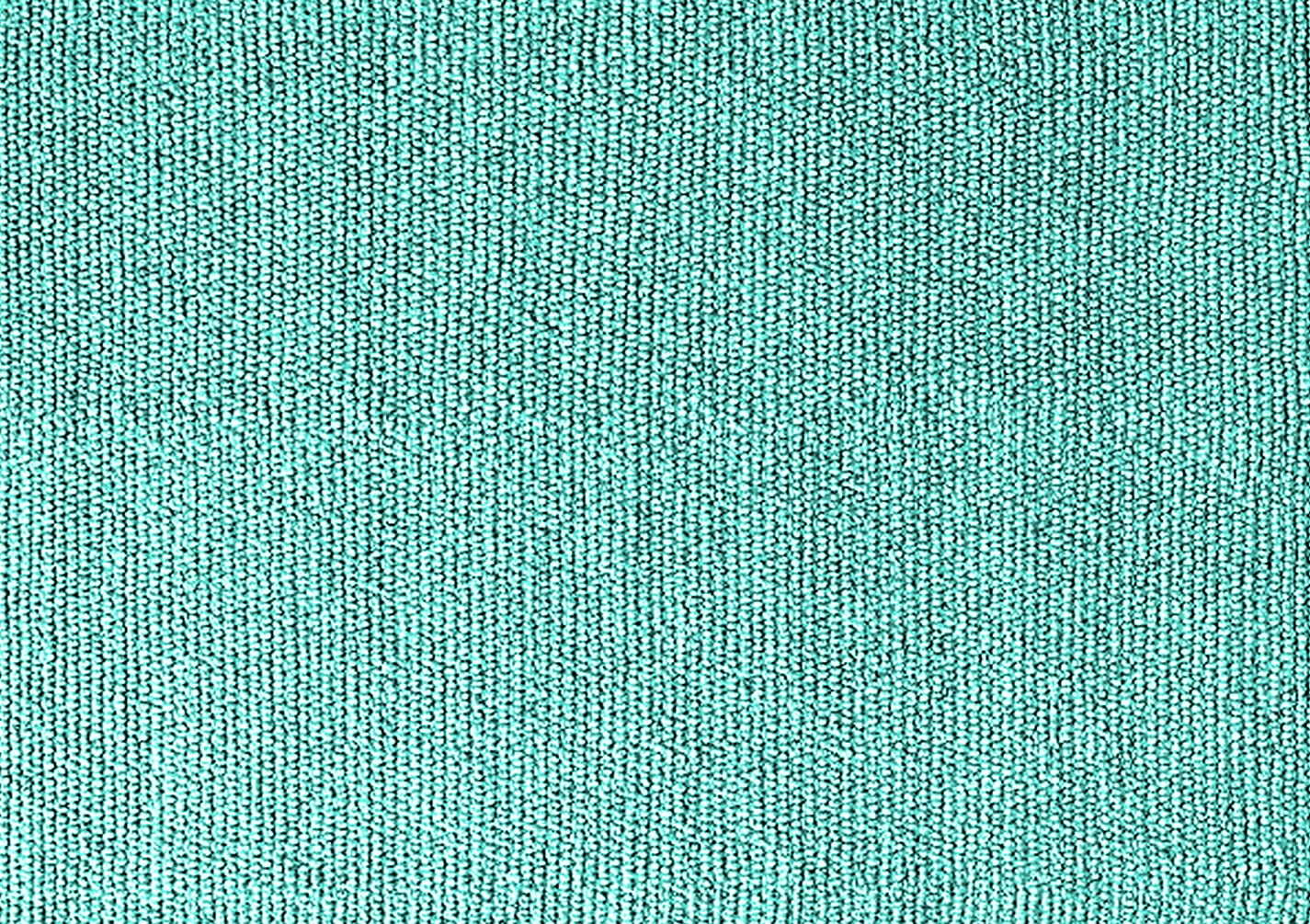 Ahgly Company Indoor Rectangle Solid Turquoise Blue Modern Area Rugs, 2 ...