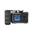 NATEFEMIN Action Camera Grip with Accessories Mounts and Comfortable ...