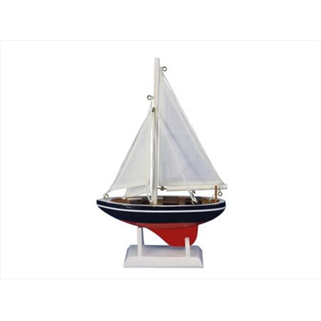 Handcrafted Model Ships Sailboat9-101 American Sailor 9 in. Model Ship ...