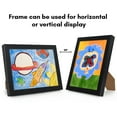 Americanflat 8.5x11 Kids Art Frame Holds 100 Artworks Front Loading ...