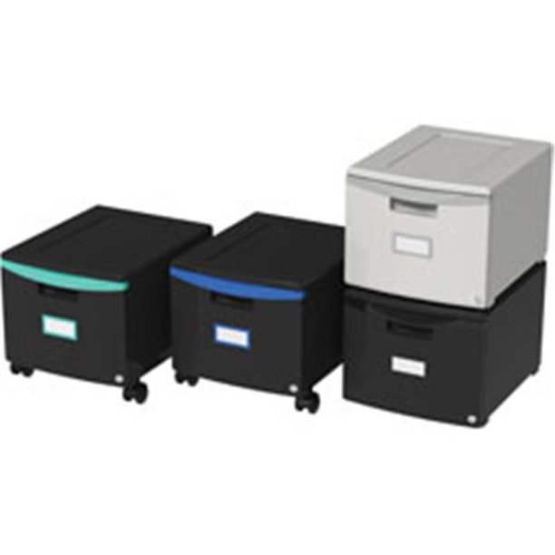 Storex Industries STX61261B01C 18 in. Stackable File Drawer, Gray ...