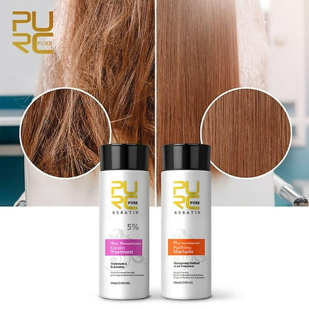 Brazilian Keratin Treatment And Hair Mask Sets Straightening Repair ...