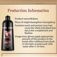 Instant Hair Color Shampoo For Gray Hair Coverage Hair Dye Shampoo In ...