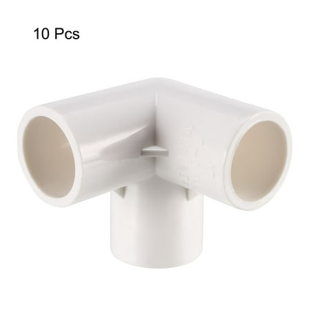 3 Way Elbow PVC Pipe Fitting,Furniture Grade,1/2-inch Size Tee Corner ...