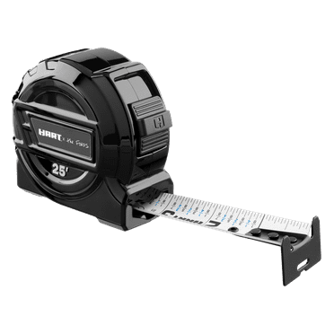 HART 16-Foot Soft Grip Compact Tape Measure, Oversized Hook - Walmart.com