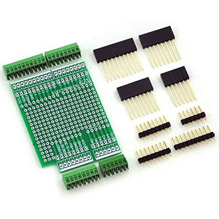Plannu Electronics-Salon Prototype Screw Shield Board Kit for Arduino ...