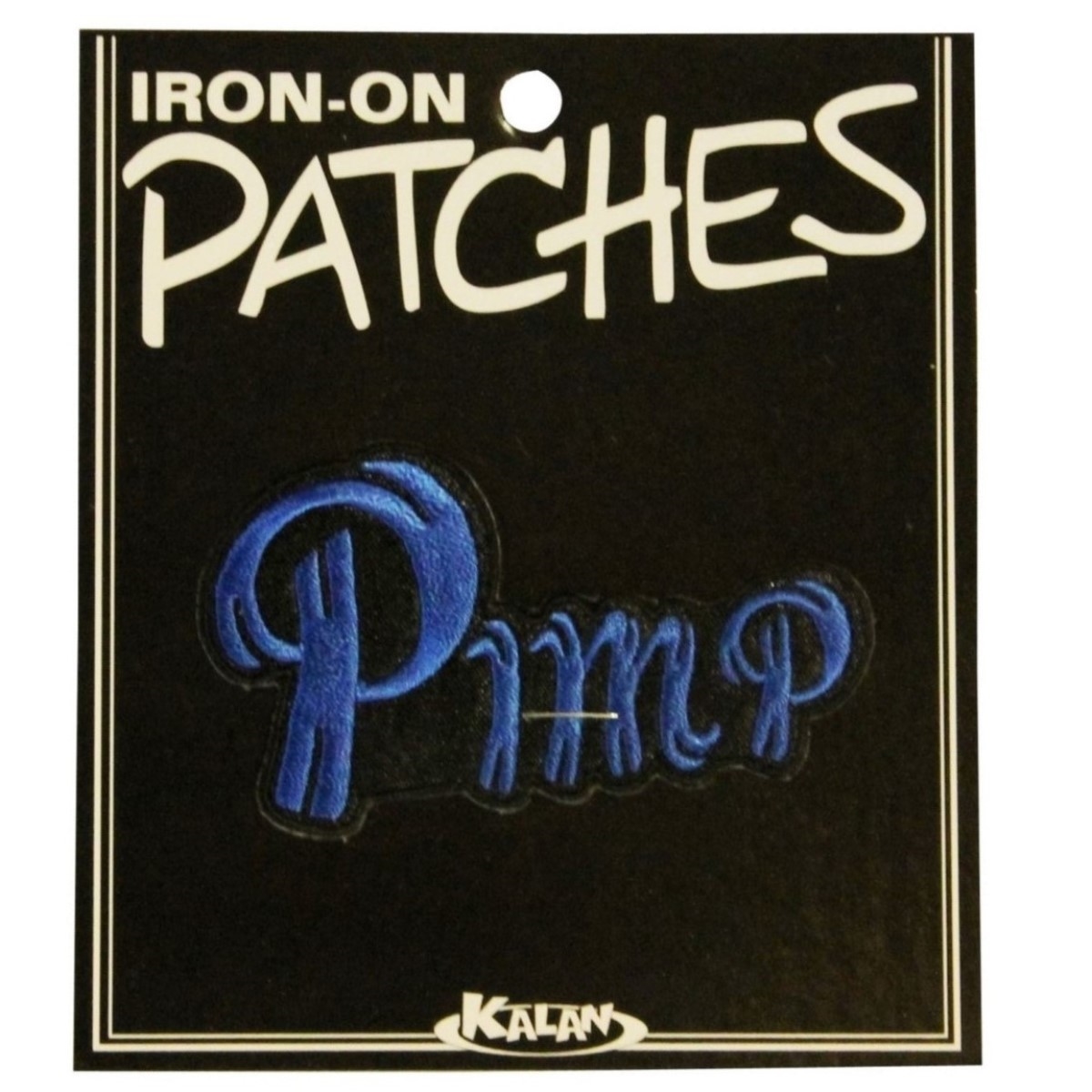 Pimp Name Tag Patch Badge Symbol Ladies Man Sign Embroidered Iron On ...