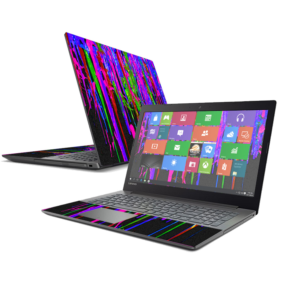 Skin Decal Wrap Compatible With Lenovo IdeaPad 320 15" (2017) Drips ...