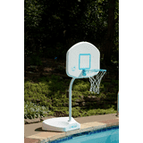 Dunn Rite Junior Hoop Portable Pool Basketball Hoop Stainless Steel Rim ...