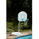 Dunn Rite Junior Hoop Portable Pool Basketball Hoop Stainless Steel Rim ...