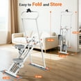 GIKPAL Folding Stair Stepper, Vertical Climber for Full Body Workout ...