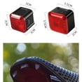 Bicycle Rear Light Brake Sensing Digital Power Display Auto Start/Stop ...