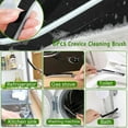 Crevice Cleaning Brush, Multi-Purpose Hard Bristle Brushes for Deep ...