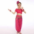 Exquisite Handmade Belly Dance Set for Girls Kids Performance Outfit ...