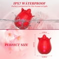 Rose Toy Vibrator For Women Pleasure Tongue Licking Clitoral