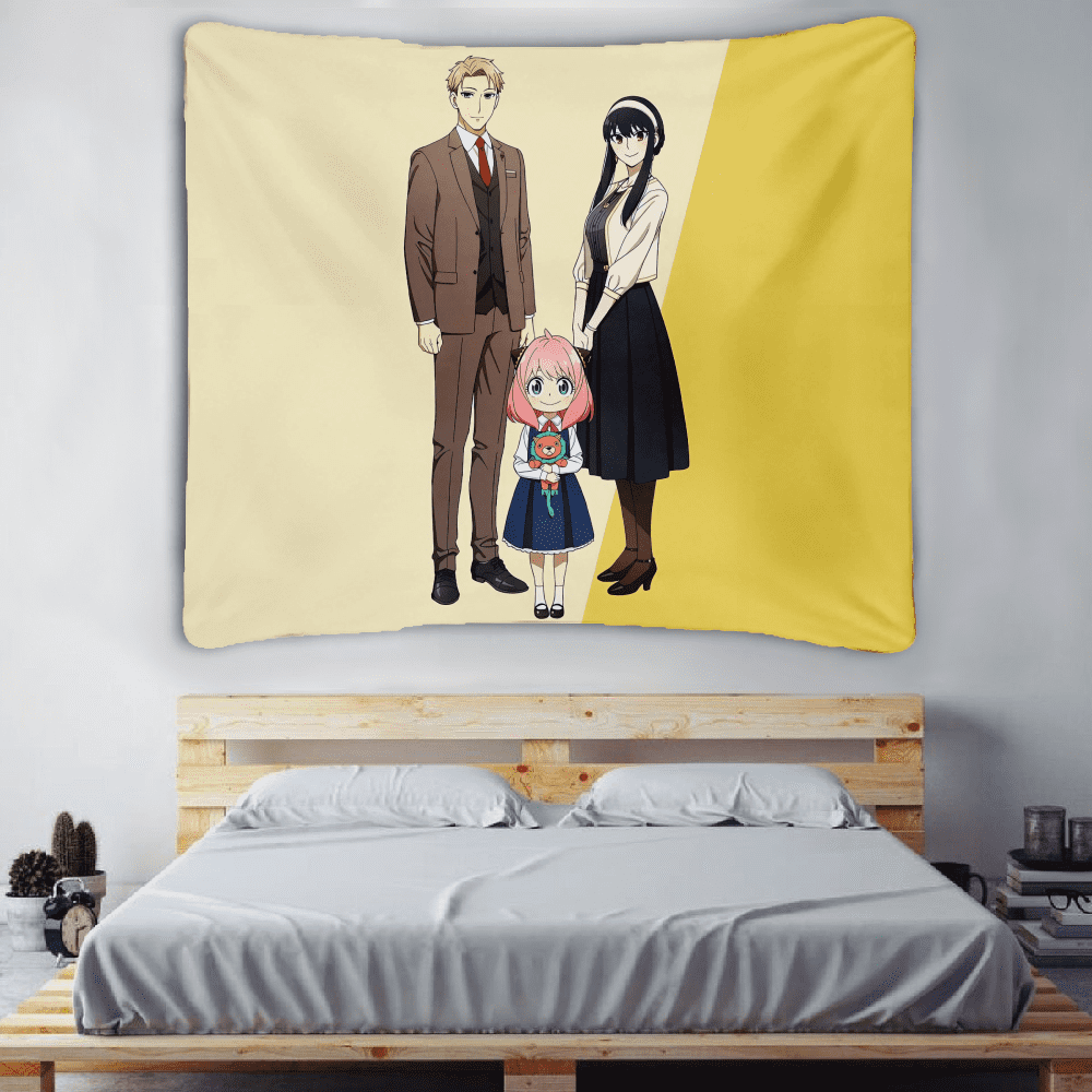 Spy Family Hanging Backdrops Special Breathable Anime Backdrop for Aged ...