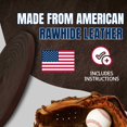 Covey Sports Baseball Glove Lace Kit, American Rawhide Leather, 2-Pack ...