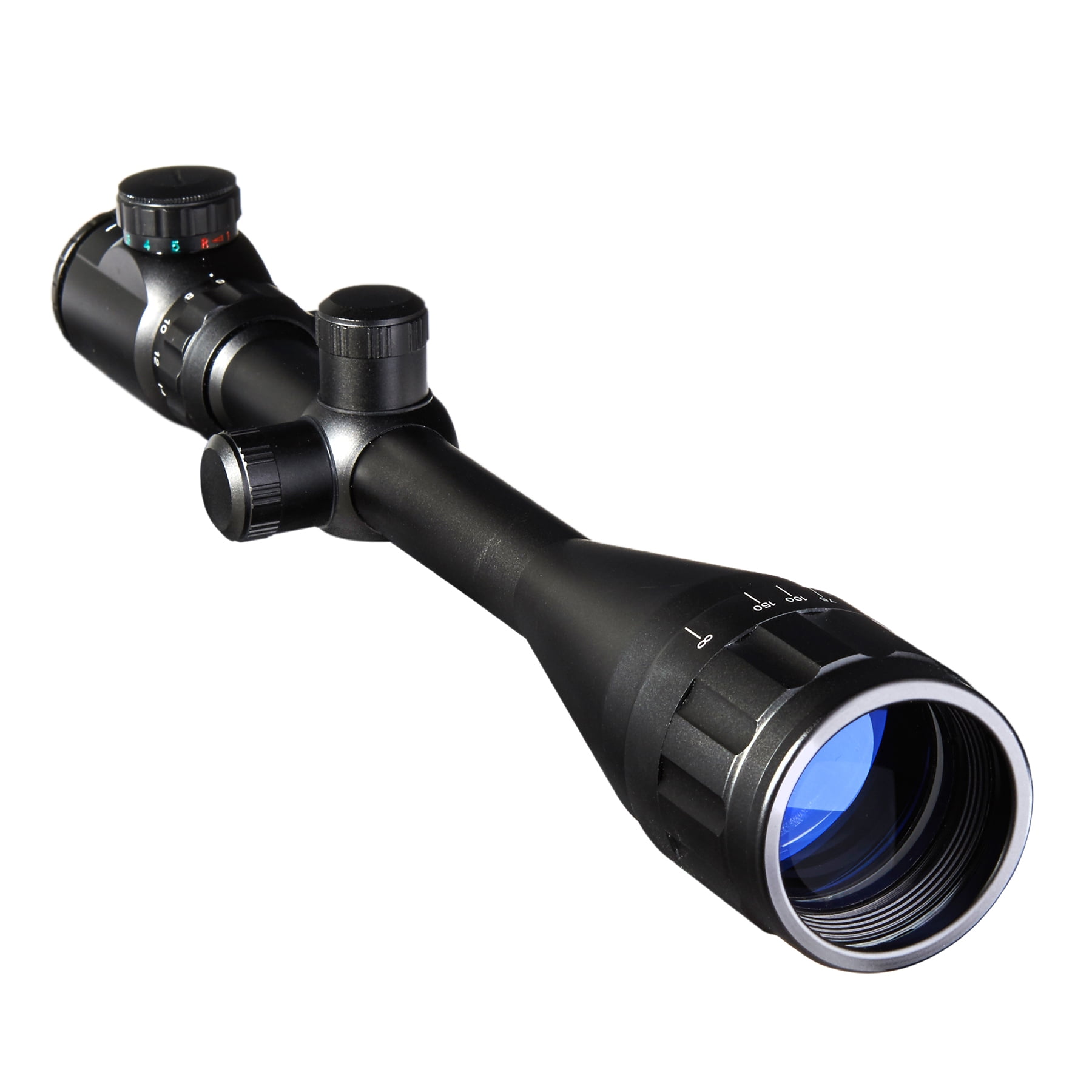 6-24X50mm Reflex Mil-Dot Illuminated Reticle Hunting Riflescope ...
