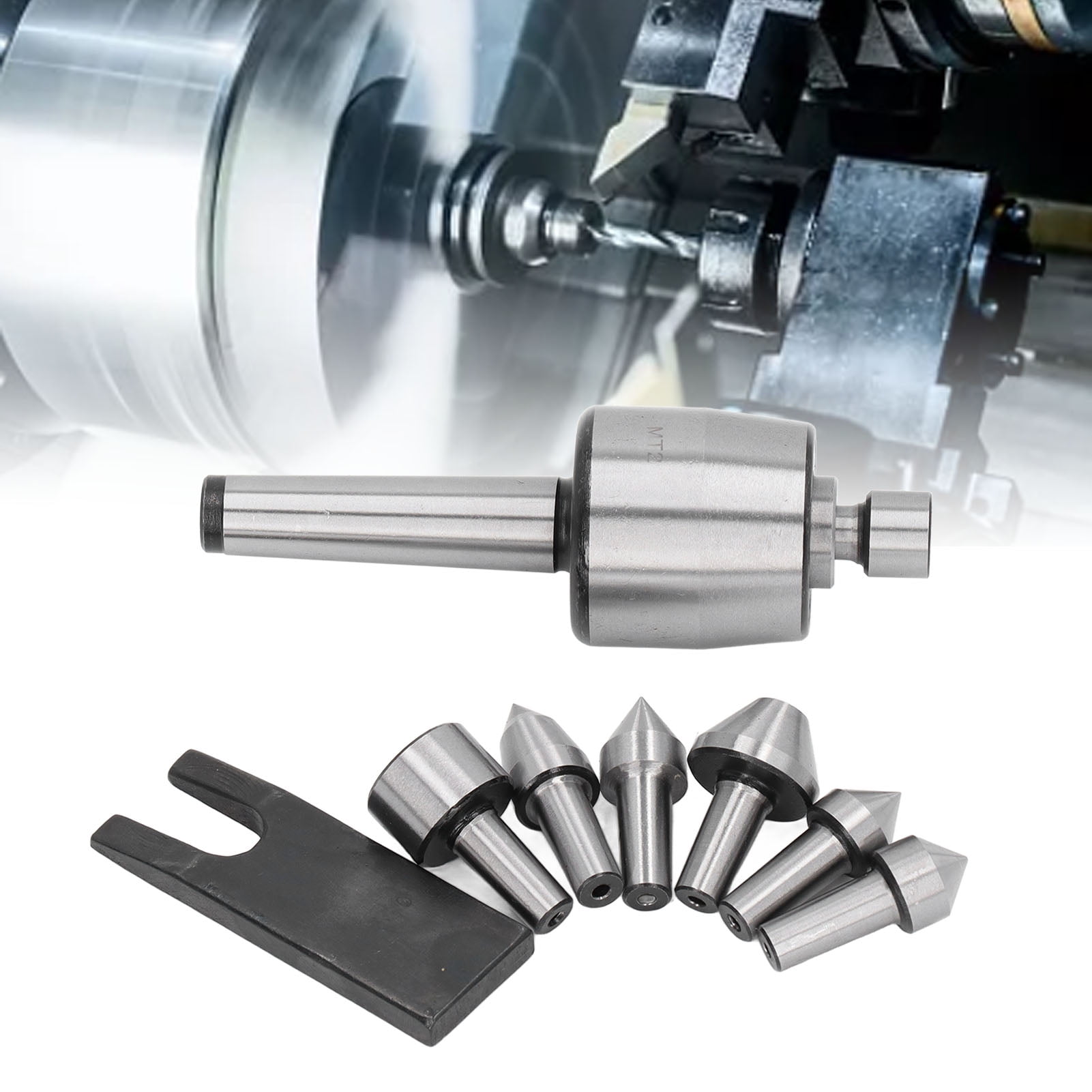 Live Center Set, Centre de Rotation en Direct, Précision de 0,0006 Po ...