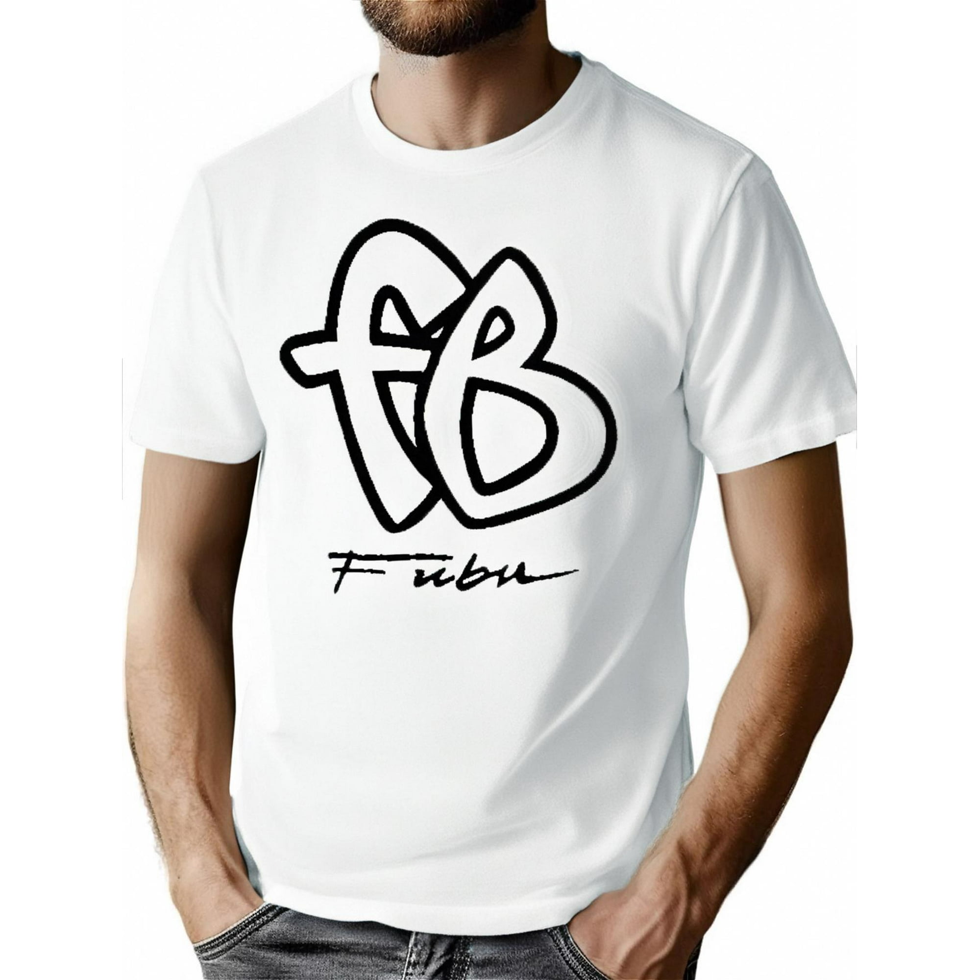 Click here for Generic 100 Cotton T Shirt 90s Fubu Fb Big Logo He... prices