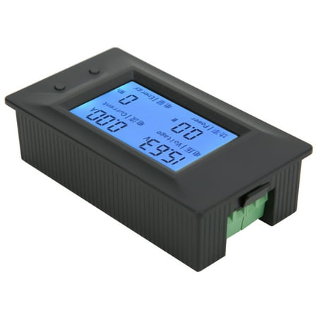 Power Meter,DC Digital Display Voltage Energy Meter KWH Meter Tried and ...