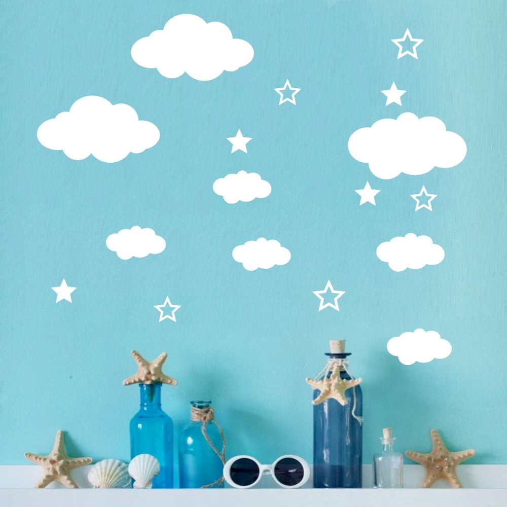 Click here for Egnmcr Wall Stickers  Cute Stickers Diy Clouds Wal... prices