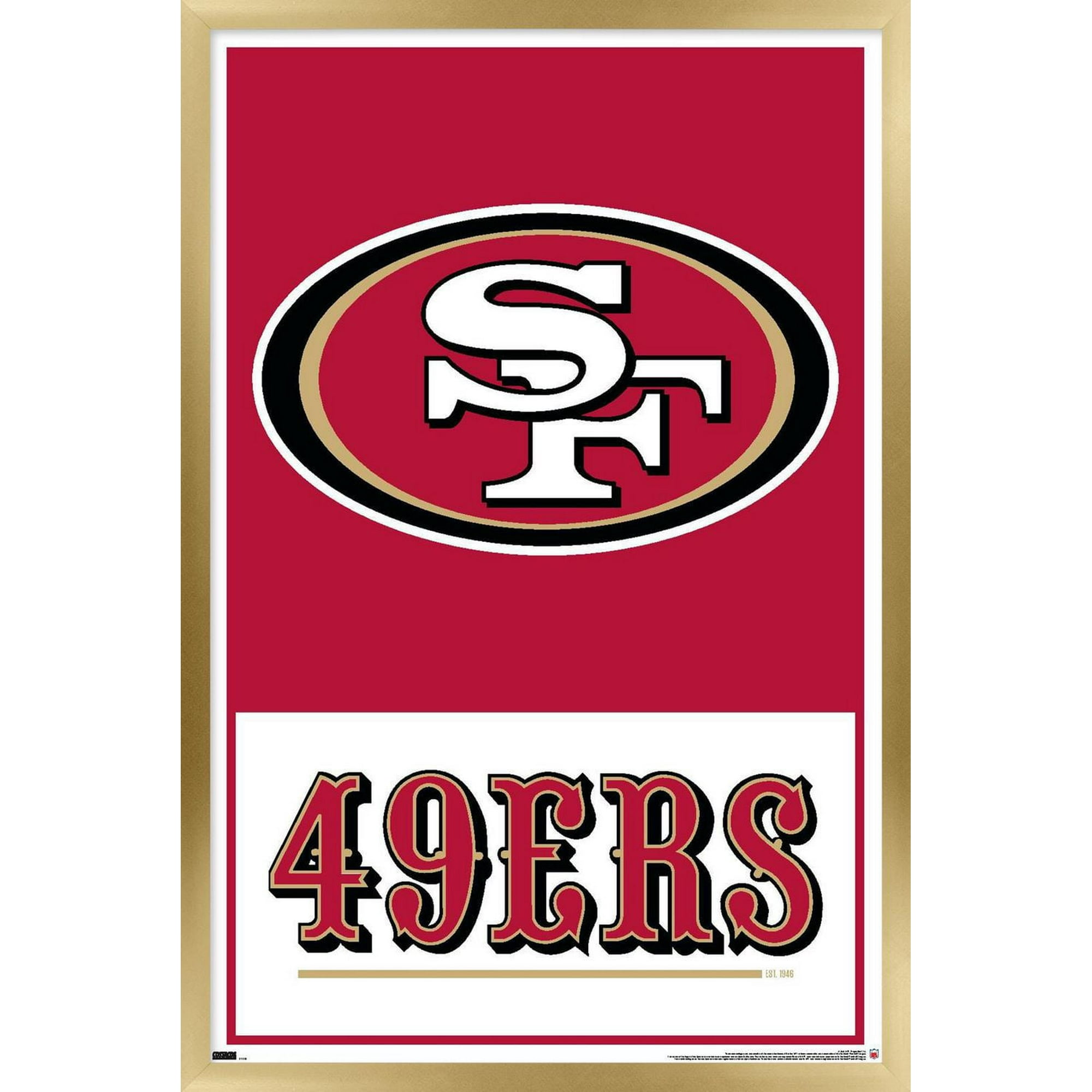 Click here for Trends International Nfl San Francisco 49ers - Log... prices