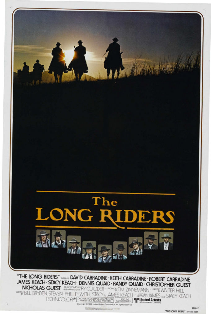 The Long Riders Posters The Long Riders Movie Poster 24"x36" 24x36 ...