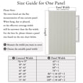 Blackout Faux Linen Curta72 Inch Long Cream White Accordion Style Sun ...